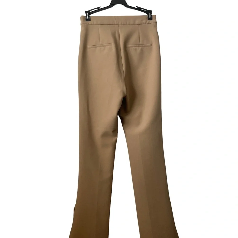 Zara | Pants & Jumpsuits | Zara High Rise Tan Small Casual Dressed Up ...